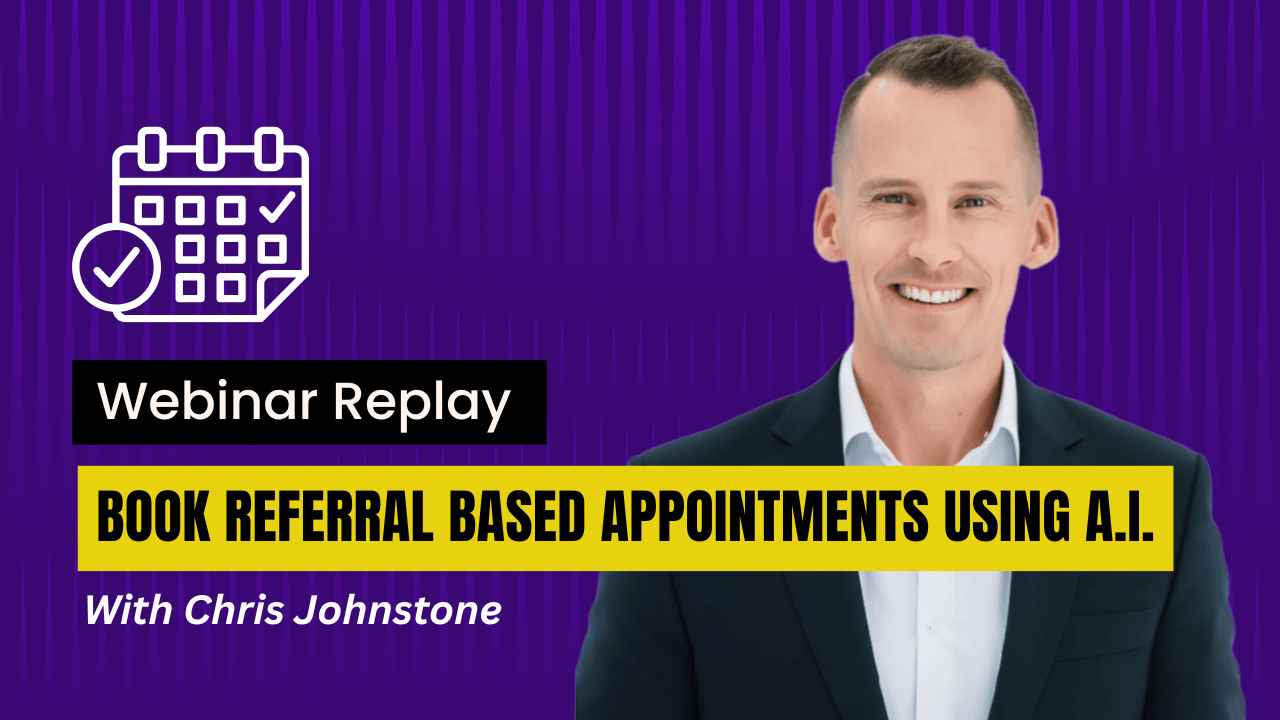 How to Book Referral Based Appointments Using A.I. - The A.I. Powered ...